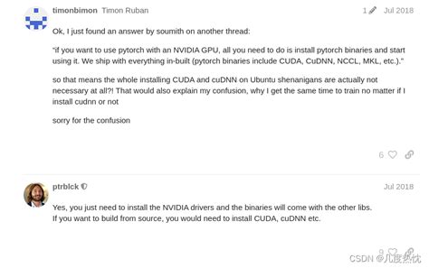 配置深度学习环境：在windows（win10）中安装cuda，cudnn，pytorch Gpu版cuda安装在哪个盘 Csdn博客