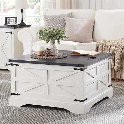 Coffee Table Farmhouse With Storage