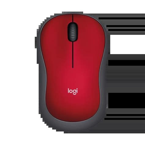 Logitech M Mouse Red Circuit Zone