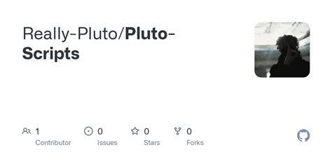 github really pluto pluto scripts