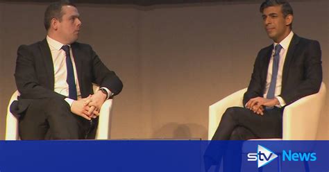 Rishi Sunak Completely Firm With Humza Yousaf On Request To Hold A Second Scottish