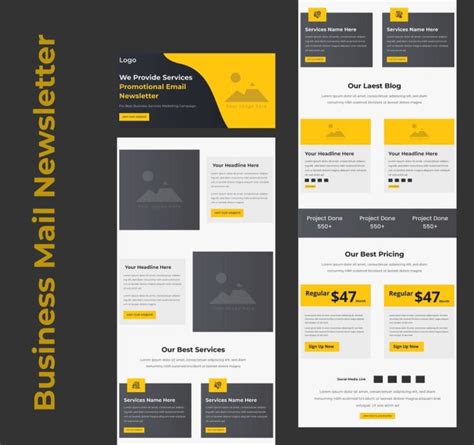 Html Responsive Email Template And Invoice Template By Jonskamrul Fiverr