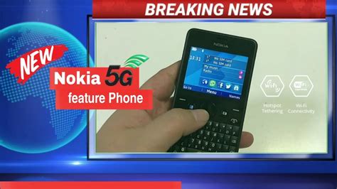 New Nokia Feature Phone With 5g🎯wifi Hotspotwhatsappyoutubesupport🎯