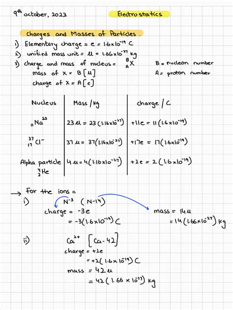 Electric Fields Notes Edited Pdf