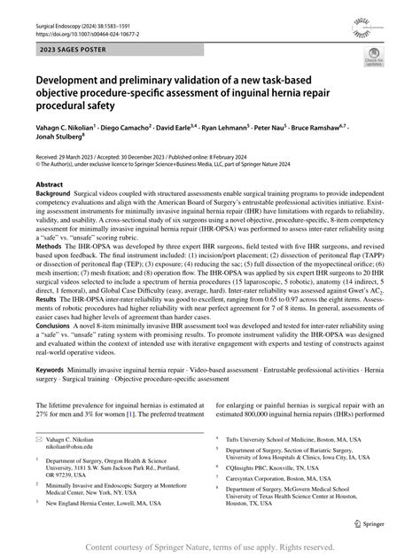 Development And Preliminary Validation Of A New Task Based Objective Development And Preliminary Validation Of A New Task Based Objective