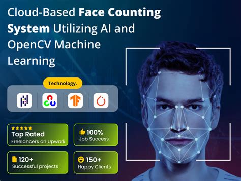cloud based face counting system utilizing ai and opencv machine