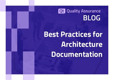 Best Practices For Architecture Documentation