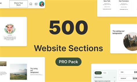 Cta Website Sections Figma