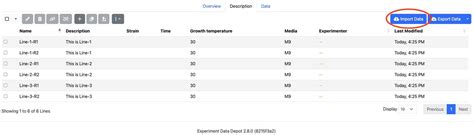 Experiment Data Depot Edd Data Import