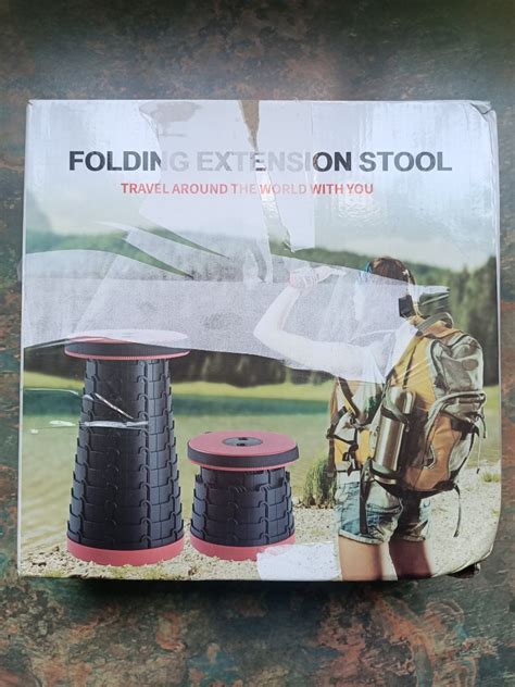 Folding Extension Stool Chair Furniture And Home Living Furniture Chairs On Carousell