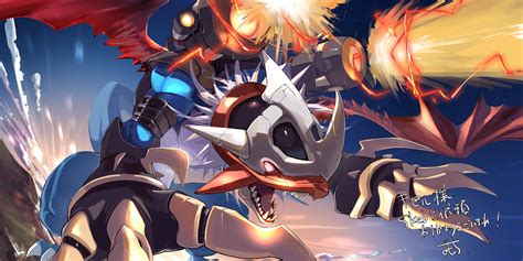 Imperialdramon Mugendramon And Imperialdramon Dragon Mode Digimon