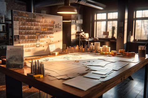 Premium Ai Image A Flexible Approach To Project Management That