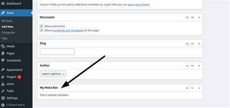 WordPress Metabox Tutorial Add Form Inputs To Metabox