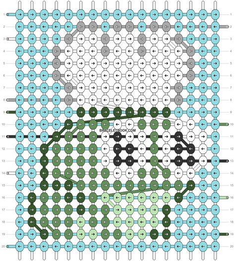 Alpha Pattern 121751 Braceletbook