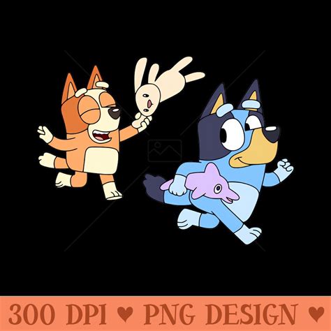 Bluey Running Png Download Inspire Uplift