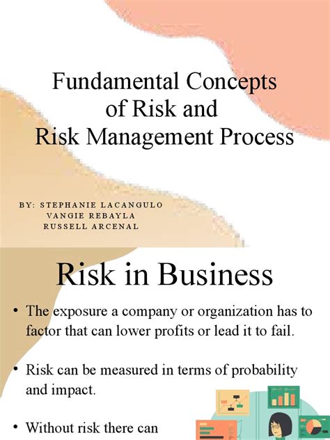 Fundamental Concepts Of Risk And Risk Management Process Pdf