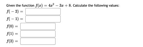 solved based on the table below evaluate f 5 f 5 solve