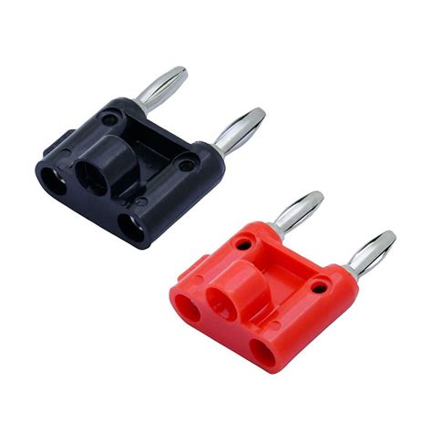 Prox Xc Bb240 Pk Pair Of Black Red Banana Speaker Connector Reverb