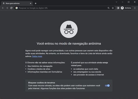⚠️ guia anônima windows tem um registro dos sites que você acessa