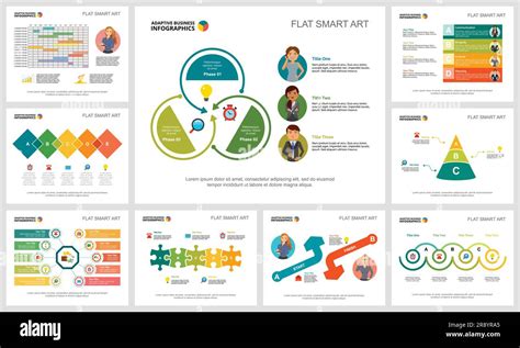 Colorful Workflow Or Research Concept Infographic Charts Set Stock Vector Image Art Alamy