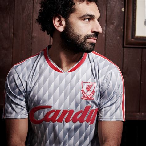 Liverpool Fc Retro Shirt 1989 90 Grey Candy Retrofootball®