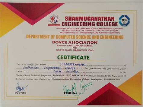 Manikandan Palanivel On Linkedin Cybersecurity Techsymposium Continuouslearning Networking