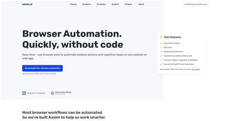 Axiomai No Code Browser Rpa For Effortless Automation