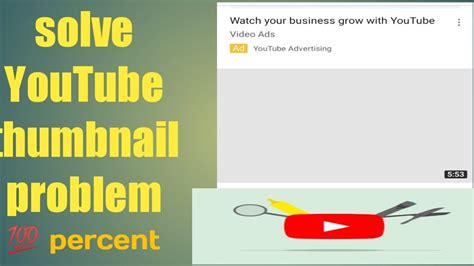 Youtube Thumbnail Problem Youtube