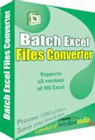 Batch Excel Files Converter SenseQuiet Technologies