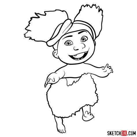 How To Draw Sandy Crood Sketchok Easy Drawing Guides