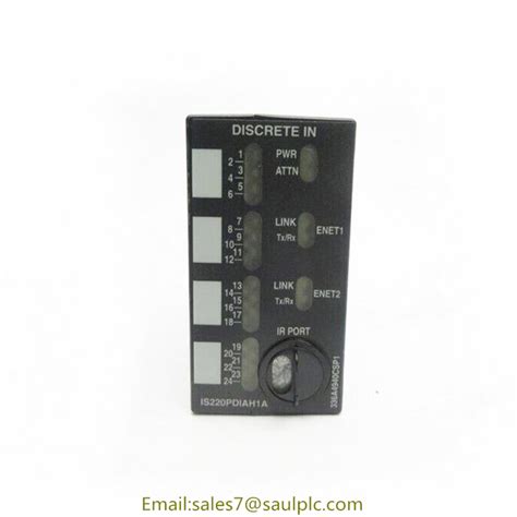 GE IS PDIAH A Discrete Input Module Saul Electrlc SAUL ELECTRIC