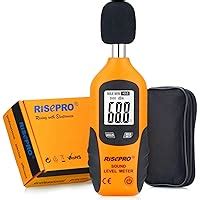 Amazon Com Decibel Meter RISEPRO Digital Sound Level Meter DB Audio Noise Measure