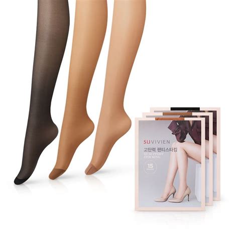 포스티 [재입고 10족입] 하이써포트 고탄력 팬티스타킹15d Ph1700 누드베이지 커피 블랙