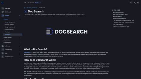 Lotus Docs A Hugo Documentation Theme