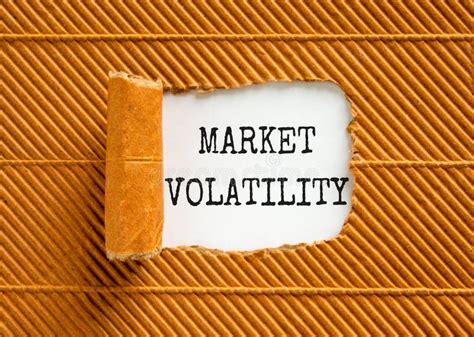 Market Volatility Symbol Concept Words Market Volatility On Beautiful