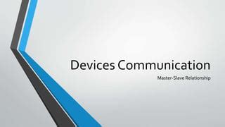 I2c Protocol InterIntegrated Circuit Communication Protocol PPTX
