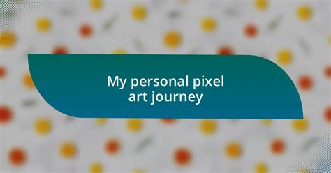 How I Created Pixel Art In GIMP Gimpstuff Org