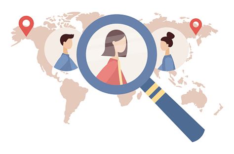 대상 고객 봉사 활동 인적 자원 개념 사업 목표 개념 디지털 타겟팅 마케팅 벡터 플랫 일러스트 레이 션 표적 시장에 대한 스톡 벡터 아트 및 기타 이미지 Istock