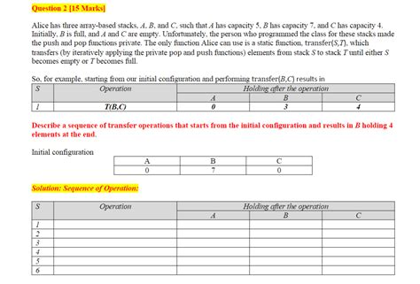 Solved Alice Has Three Array Based Stacks Ab And C Such