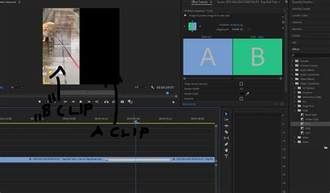 Solved Push Slide Cube Transition A And B Clips Get Swa Adobe Support Community 11945309