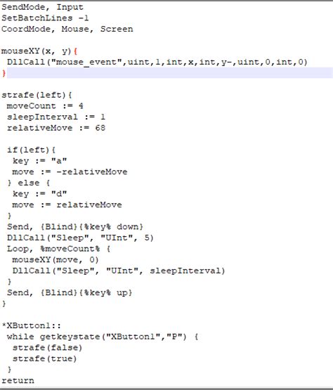 Is It Possible To Make Ahk Strafe Scripts Sync Better Rcsgohacks