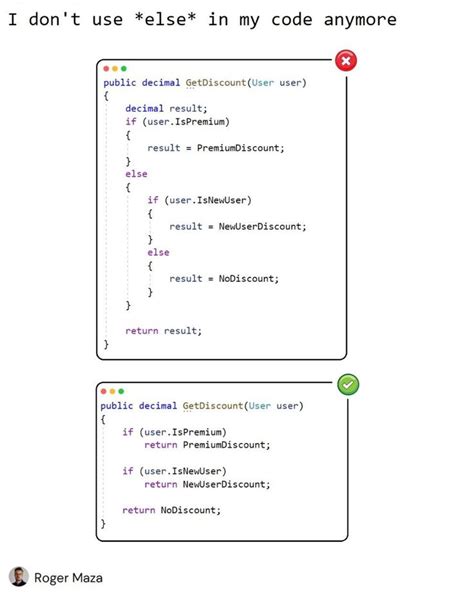 Dont Use Else In Your Code Learn Computer Coding Coding Computer