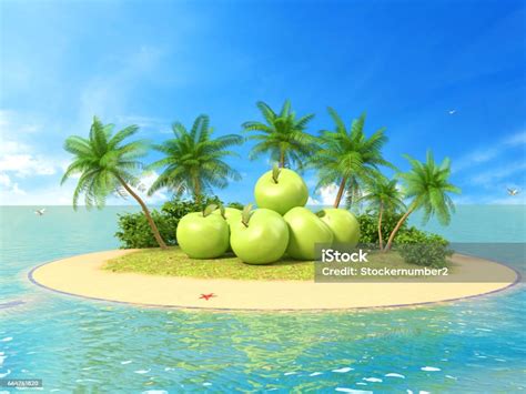 신선한 사과입니다 사과 주스의 개념입니다 3 차원 일러스트 레이 션 0명에 대한 스톡 사진 및 기타 이미지 0명 과일 깨끗한 Istock