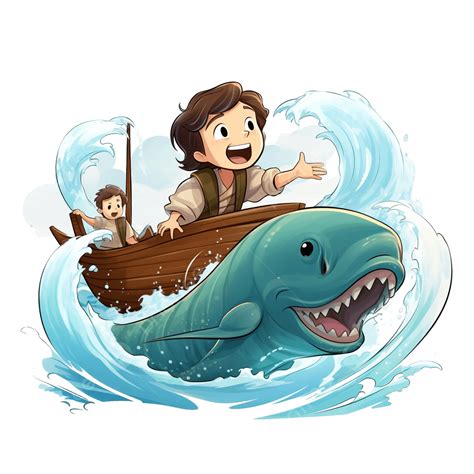Clipart De Jonas E A Baleia Bruna Silva Bruunaloove Profile