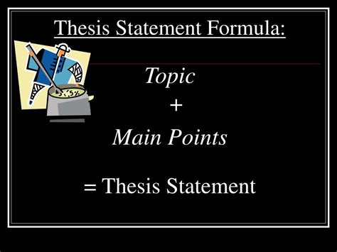PPT Writing An Argumentative Thesis Statement PowerPoint Presentation