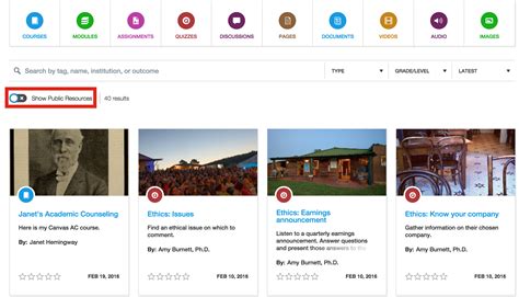 canvas commons spotlight instructional technology