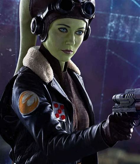 Hera Syndulla Leather Jacket Ahsoka Jacket