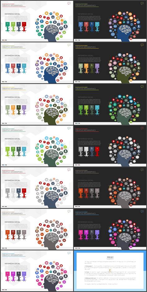Ppt인포그래픽 의학기술 고급형 Ppt서식 디자인