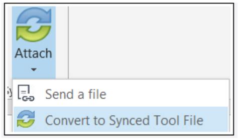 File Sync Outlook Add In