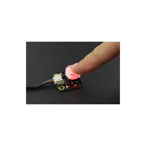 gravity led button red dfrobot dfr0785 r core electronics australia